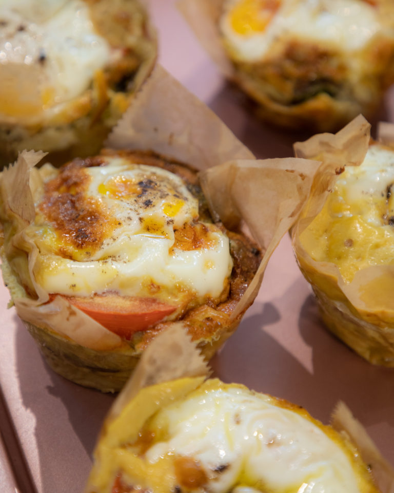 Colorful Dairy Free Egg Muffin Bites - Dan Churchill
